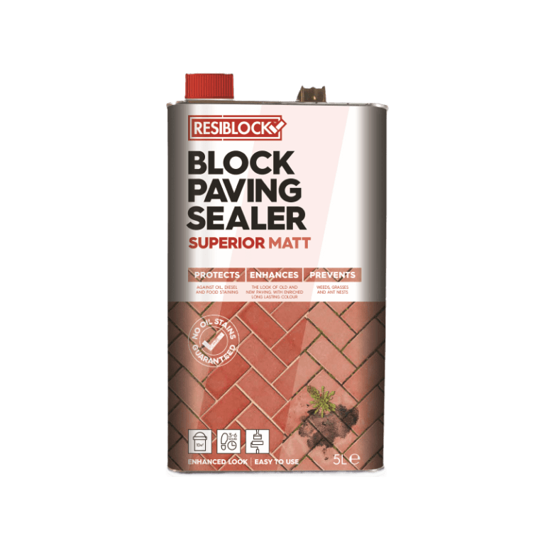 Resiblock Superior Original Block Paving Sealer (Natural) 5L - SPC for ...